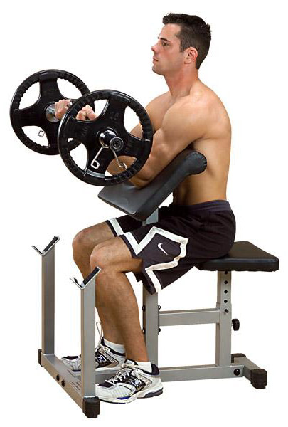 Preacher Curl Machine